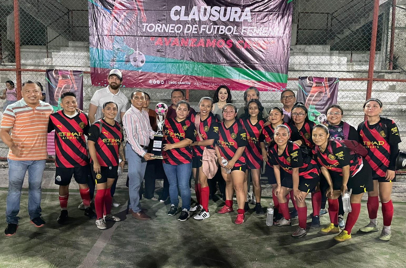 Venus Fire, campeón del Torneo de Futbol Femenil ‘Avanzamos CROC ...