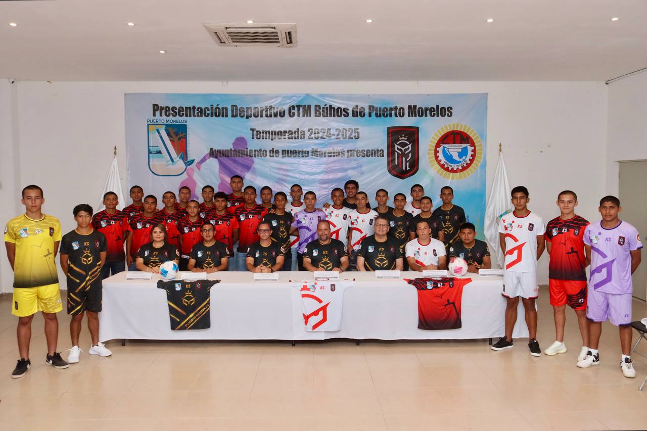 Presentan en sociedad al Deportivo CTM Búhos de Puerto Morelos ...