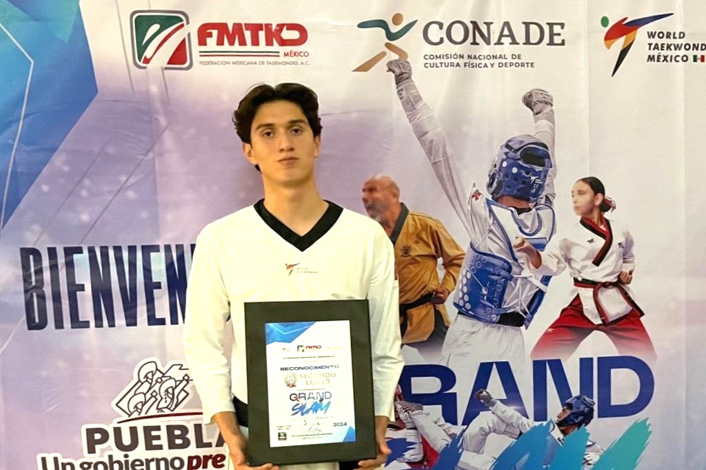Ian Pablo Canales, subcampeón nacional del Grand Slam de Puebla ...