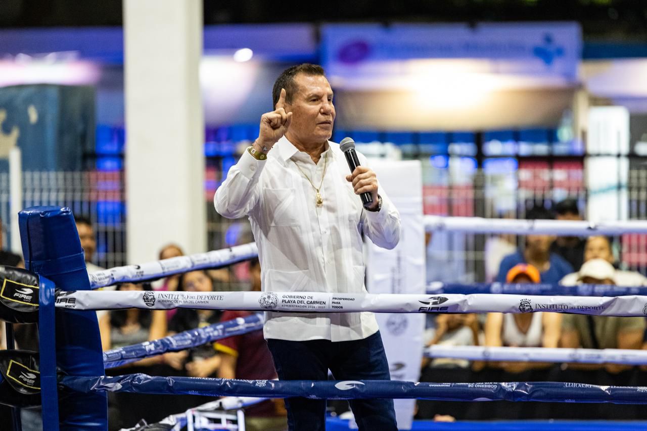 Julio César Chávez inspira a la juventud en Playa del Carmen - Deportes ...