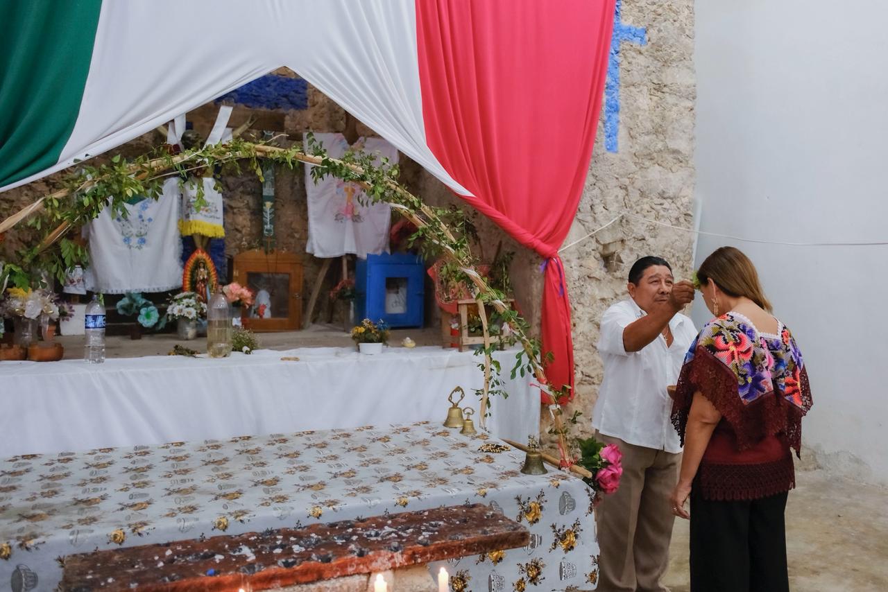 Mara Lezama honra la cultura maya con recorrido en santuario ancestral ...