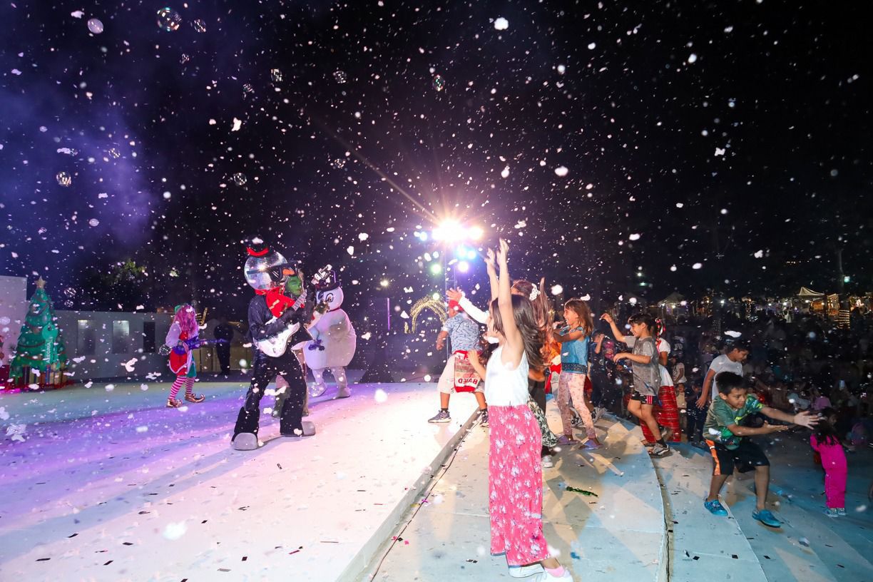 Navidad Mágica llenó de alegría Playa del Carmen - Deportes Quintana Roo